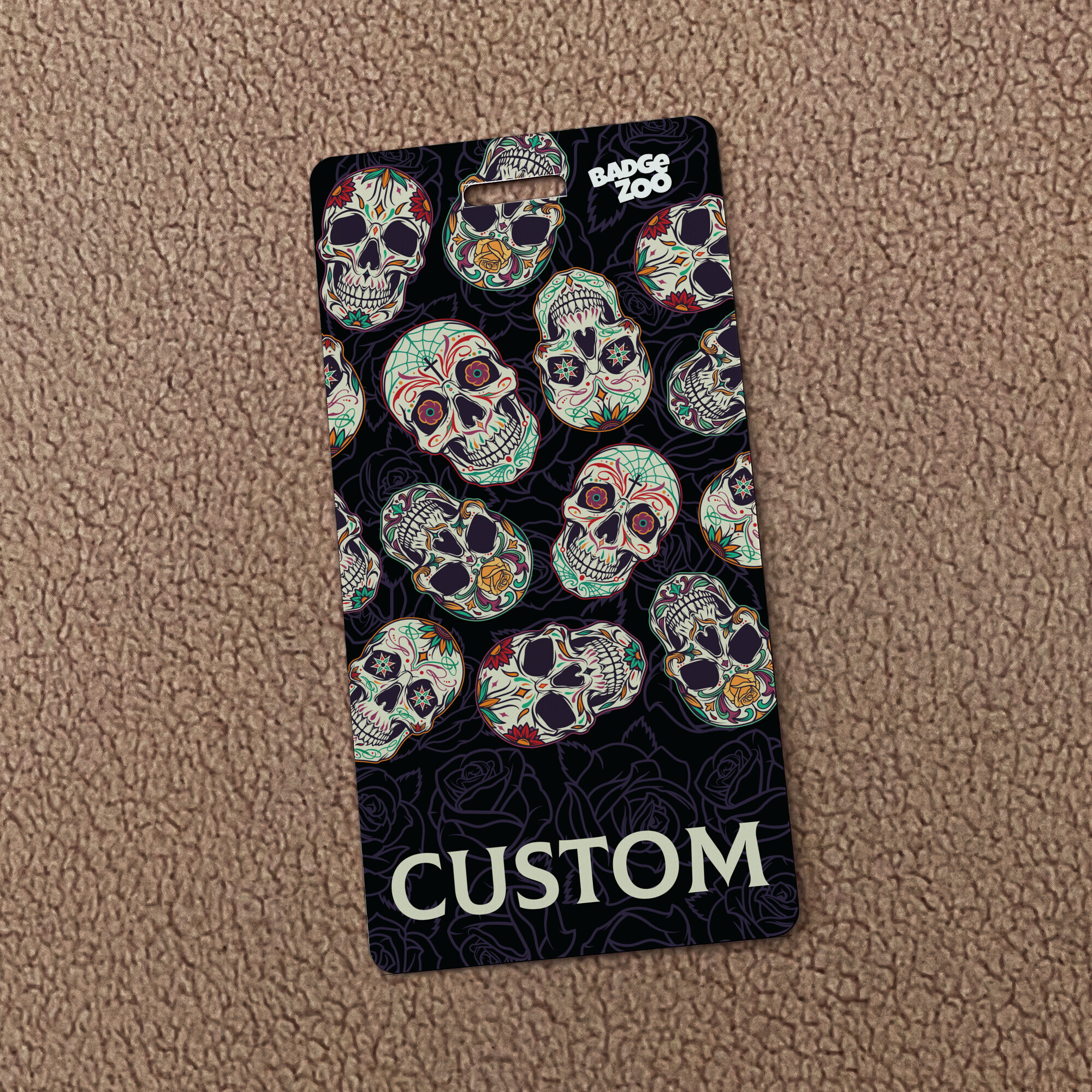Day of the Dead Badge Buddy - BadgeZoo