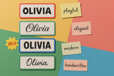 Best Font for Name Tag – Top 10 Ranked for Style + Readability | BadgeZoo