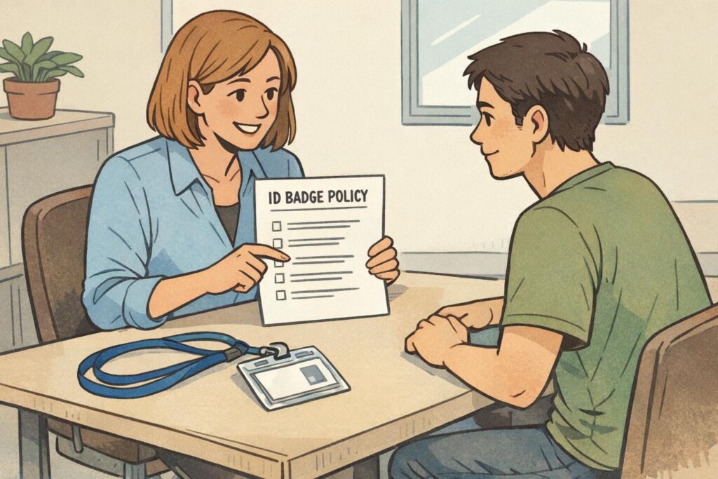 ID Badge Policy: Rules Employees Will Follow
