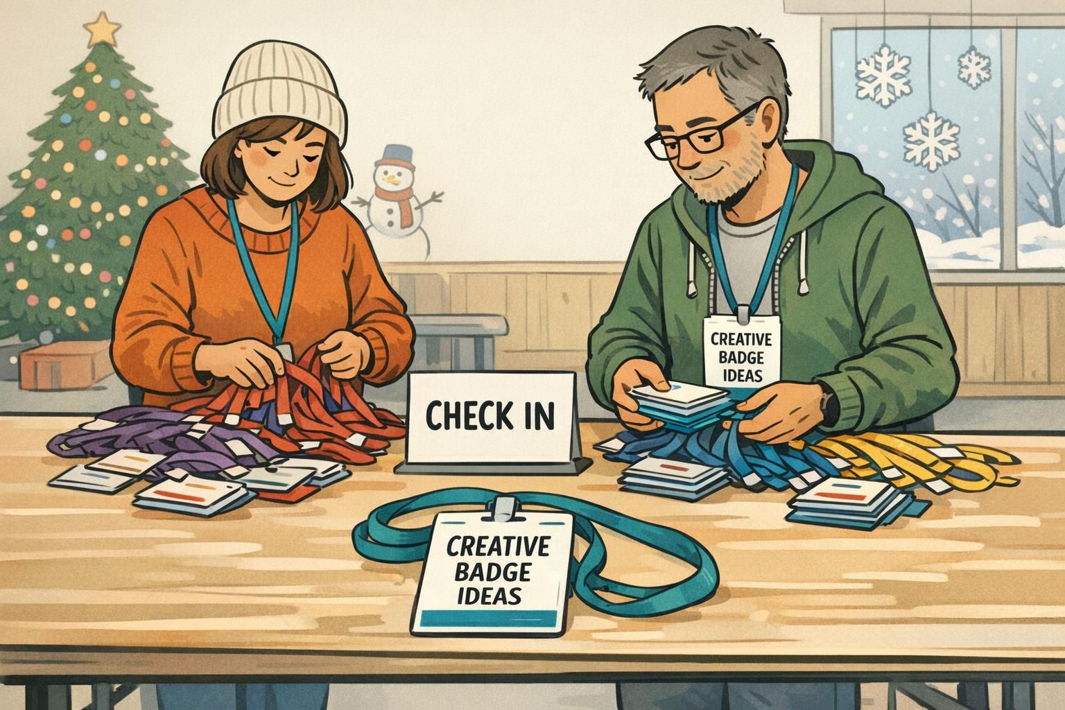 Creative Badge Ideas for Holidays & Events